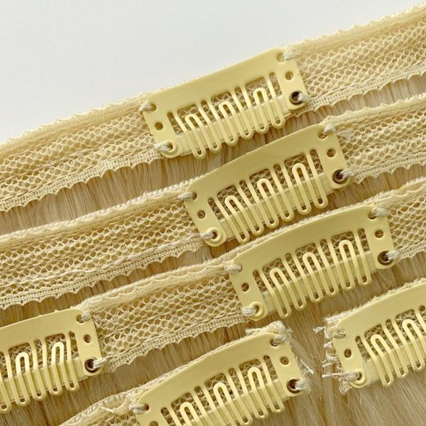 Quality Clip in Hair Extensions Human Hair Silky Straight Pre-Bonded Style Initial Payment for sale