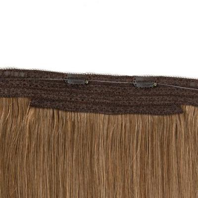 China 100% Human Hair Seamless Invisible Fish Wire Hair Extensions Return refunds up to 30 days for sale