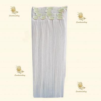 Quality 16-24 Inch 150g Clip in Human Hair Extensions Double Weft Various Length Options for sale