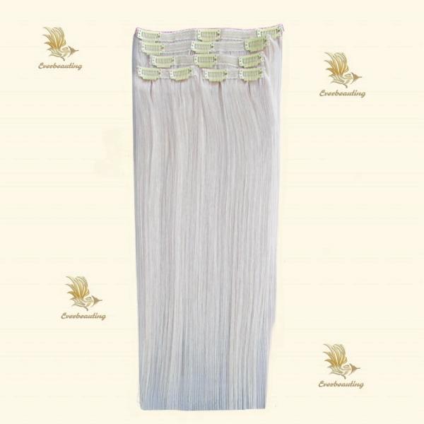 Quality 16-24 Inch 150g Clip in Human Hair Extensions Double Weft Various Length Options for sale