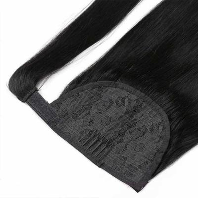 Cina Estensioni di capelli da coda di cavallo brasiliane con colore muti e politica di rimborso di 30 giorni in vendita
