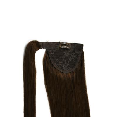 Cina Ponytail Hair Extension Wrap Around Long Silky Straight per le donne Ponytail-231014 in vendita
