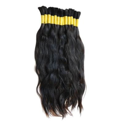 China Wavy Hair Bulk Shipping FedEx / DHL / Aramex / TNT Een donor maagdelijk menselijk haar vlechten Te koop
