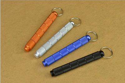China colorful Self Defensive 304 stainless steel Kubaton with knife inside for sale