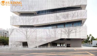 China 3mm Perforated Aluminum Sheet PVDF Finished Fireproof Customizable for sale