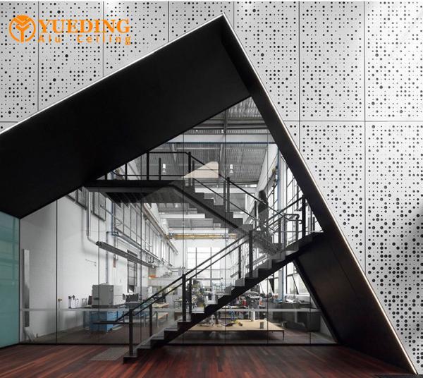 Quality 3mm Perforated Aluminum Sheet PVDF Finished Fireproof Customizable for sale