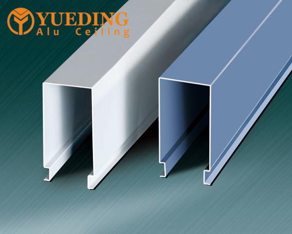 Quality Artistic Ceiling Aluminum Square Tubes Fireproof Customized for sale