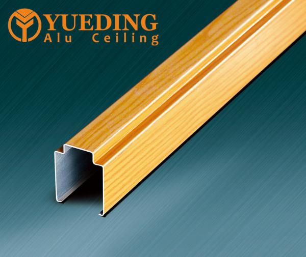 Quality Artistic Ceiling Aluminum Square Tubes Fireproof Customized for sale