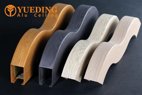 Quality Artistic Ceiling Aluminum Square Tubes Fireproof Customized for sale