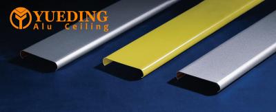 China Windproof Aluminum Ceiling Strip G Shape S Shape C Shape 0.5mm-1.2mm for sale