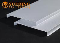 Quality Interior Linear Aluminum Strip Ceiling Panel Suspended Customized for sale