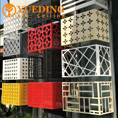 China Customized Aluminum AC Wall Cover External Decorative 1.5mm 2.0mm 2.5mm 3.0mm for sale