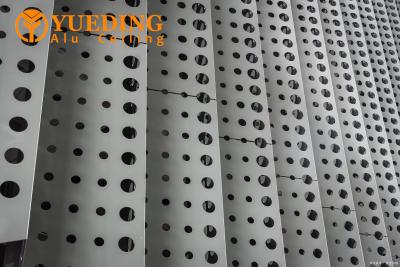 China Perforated Aluminum Wall Cladding Panel For Office Building Decoration for sale