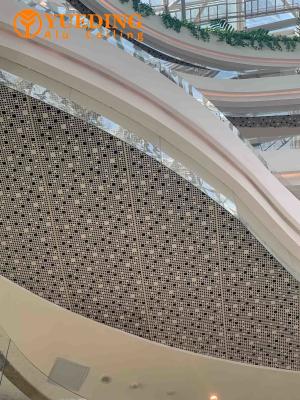 China Custom Aluminum Perforated Panel Decorative Punched Metal Sheet Panels 3.0mm for sale