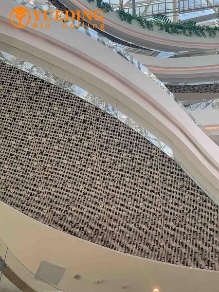Quality Custom Aluminum Perforated Panel Decorative Punched Metal Sheet Panels 3.0mm for sale