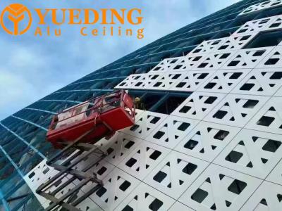 China Punching Aluminium Exterior Wall Panels Customized 1.5 2.0 2.5 3.0mm For Building for sale