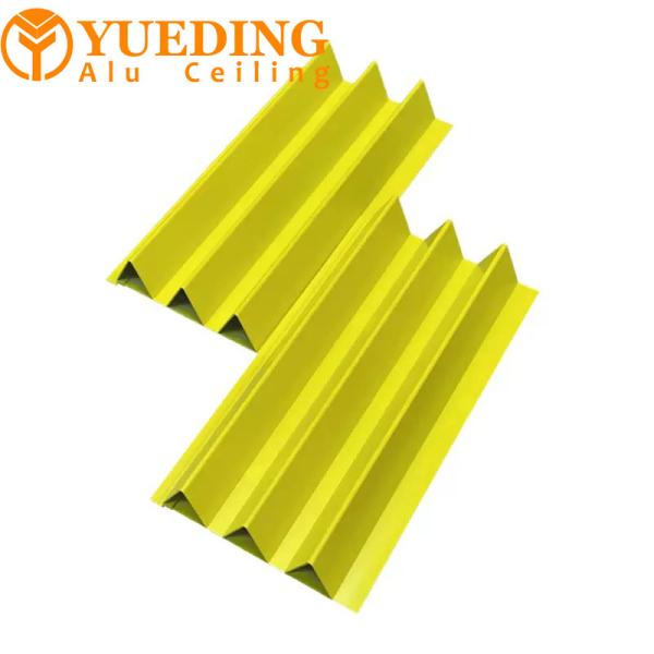 Quality Aluminum Alloy Strip Great Wall Board Corrugated Concave And Convex Board For for sale