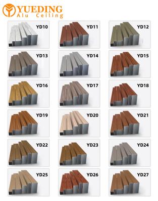 China Fireproof Aluminum Square Pipe 0.5-3.0mm For Building Curtain Wall Ceilings for sale