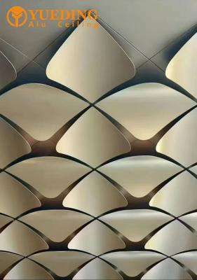 China High-end ceiling curtain wall aluminum plate artistic style popular style for sale