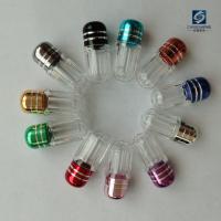 China Single Capsule Plastic Pill Vials 2g Cylindrical Shape for sale