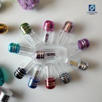 China Single Capsule Plastic Pill Vials 2g Cylindrical Shape for sale