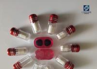 China 13mm Clear Empty Capsules Bullet Shape Black Rhino Capsule for sale