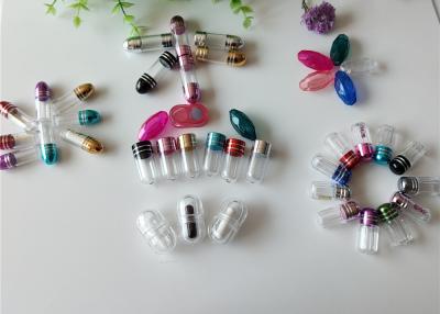中国 金空のカプセルはPSのプラスチック2gゆとりの薬瓶を殻から取り出す 販売のため