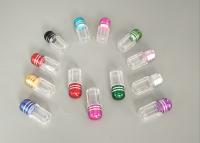 China PS Clear Plastic Pill Bottles OEM Single Capsule Packaging for sale