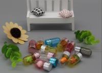 China 2ml ISO9001 Empty Capsule Shells Golden Single Pill Container for sale