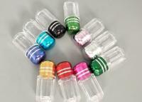 China Hexagonal Single Pill Container 13mm 2ml Clear Empty Capsules for sale