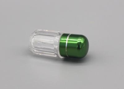 Cina chiare bottiglie di pillola di plastica vuote dorate dell'OEM delle bottiglie di pillola 3ml in vendita