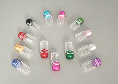 Cina chiari contenitori di plastica di plastica della pillola delle bottiglie di pillola di 36mm piccoli 3g in vendita