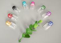 China Octagonal Empty Plastic Pill Capsules 2g With Aluminium Caps for sale