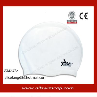 China cheap printing adult swimming cap,custom swimming cap for sale