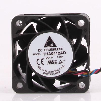 China Hotel Delta THA0412AD 4cm 4020 40x40x20mm 12V 0.60A 13000rpm 6W Large Double Ball Bearing Fan Air Volume Centrifugal Exhaust for sale