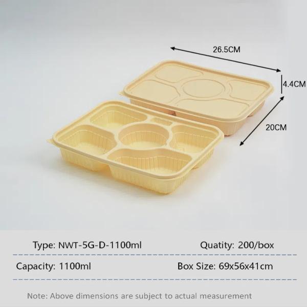 Quality Multi grid lunch box for sale