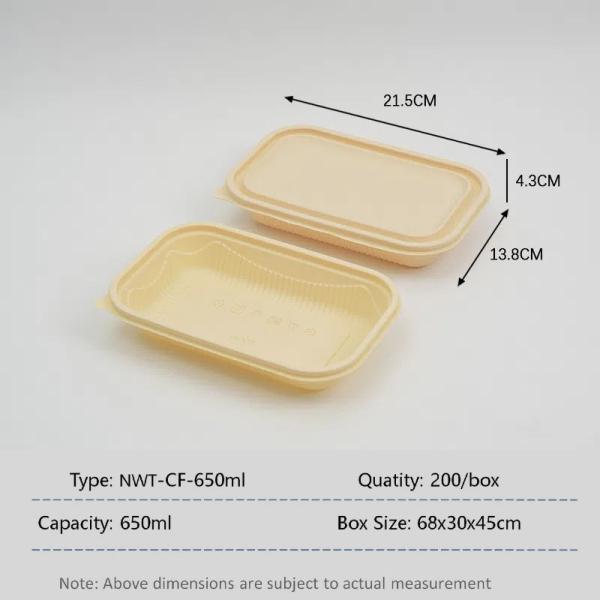 Quality Square box 650ml for sale