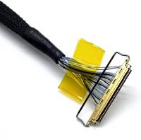 China Custom LVDS Wire Harness Electronic Connector LCD Cable Assembly 20 Pin 0.5mm Pitch for sale