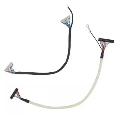 Chine Cable micro coaxiale Lvds 20 30 40 broches Écran LCD personnalisé Cable d'affichage Ipex pour écran LCD à vendre