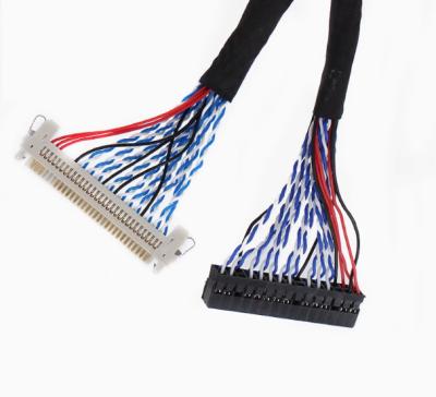 China Industrial Automation LVDS Cable With Black Color And Insulation Resistance ≥1000MΩ for sale