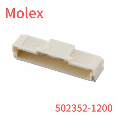 China Molex 502352-1200 DuraClik 12Pin 2.0mm Pitch Right Angle SMT Wire to Board Connector Header for sale