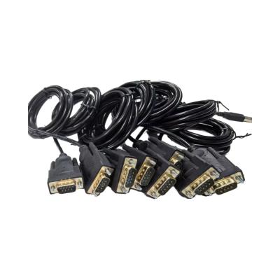 China Custom Cable Full Copper DB9 DB15 DB25 Cable 2x15 Pins Serial and Parallel Connection Cable Male to Male  for  Data Transfer for sale