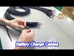 600v 50 amp battery wire harness 8awg forklift battery cables