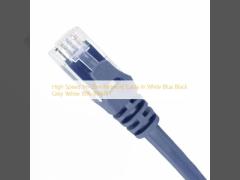 白い暗藍色の灰色黄色い10%-90%RHの高速1m-20mネットワーク ケーブル