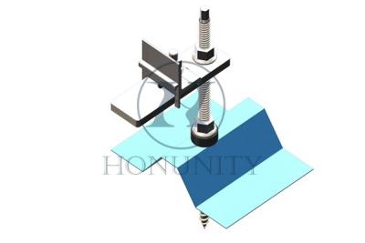 China Honunity Technology Solar mounting Hook Hanger Bolt Kit for corrugated metal roof system for sale