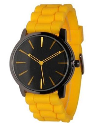 China QUEMEX Sporty Case, Silicone Band , Alloy metal case watch for sale
