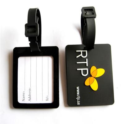 China Soft PVC Luggage Tag for sale