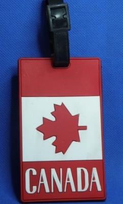 China 2013 Customized fancy travel soft pvc luggage tag for sale
