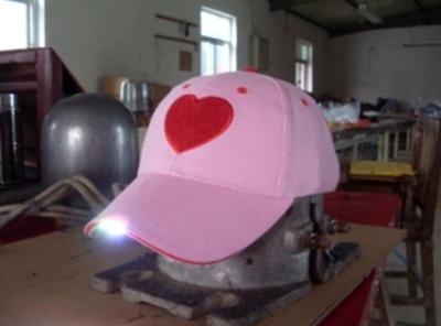 China embroidered led cap for sale