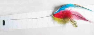 China Multicolor Feather Hair Clips for sale